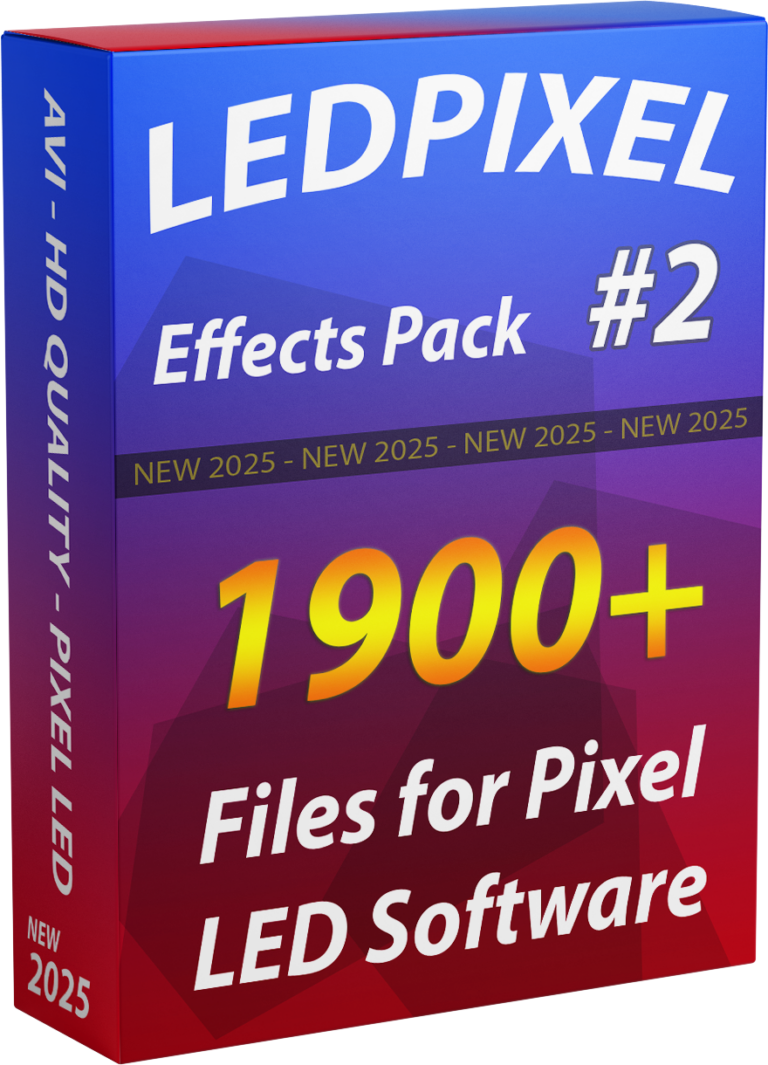 Descarga efectos Pixel Led para LedEdit - Madrix - Jinx! SWF AVI MP4 MOV
