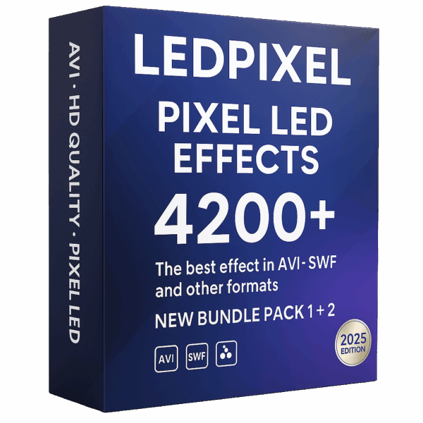 Ultimate Pixel LED Mapping Videos: AVI, SWF, MP4, MOV